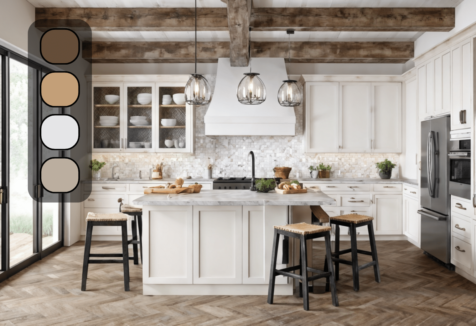 55 Ideas for the Perfect Modern Farmhouse Color Palette - Cardinal ...