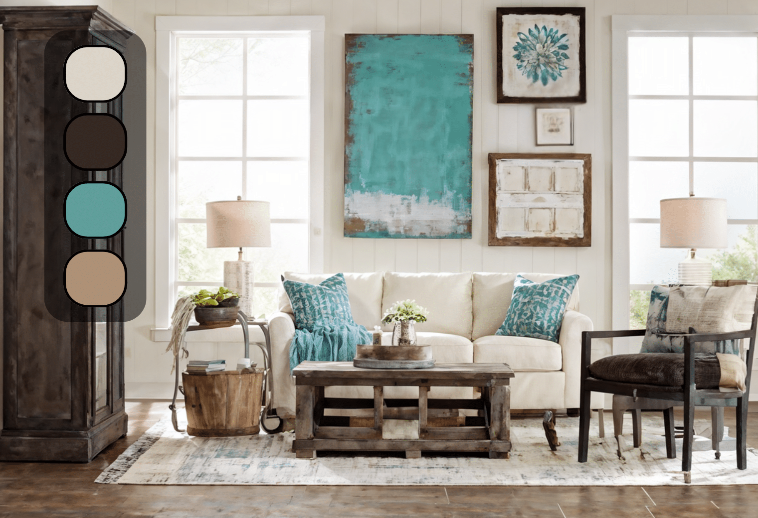 55 Ideas for the Perfect Modern Farmhouse Color Palette - Cardinal ...