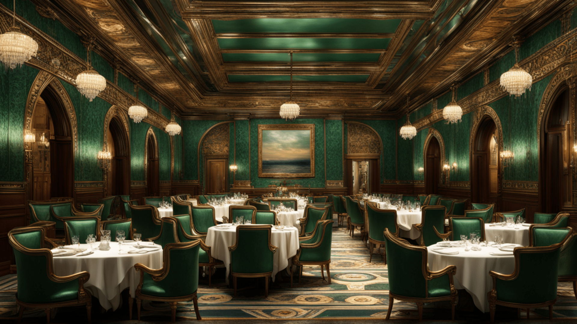The Lost Dining Room of the Titanic: Edwardian Luxury’s Last Supper ...