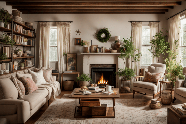 How To Create a Cozy Cottagecore Living Room - Cardinal Memorials