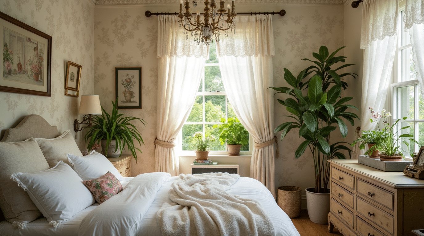 Botanical Bedroom Mashup Makeover Ideas - Cardinal Memorials