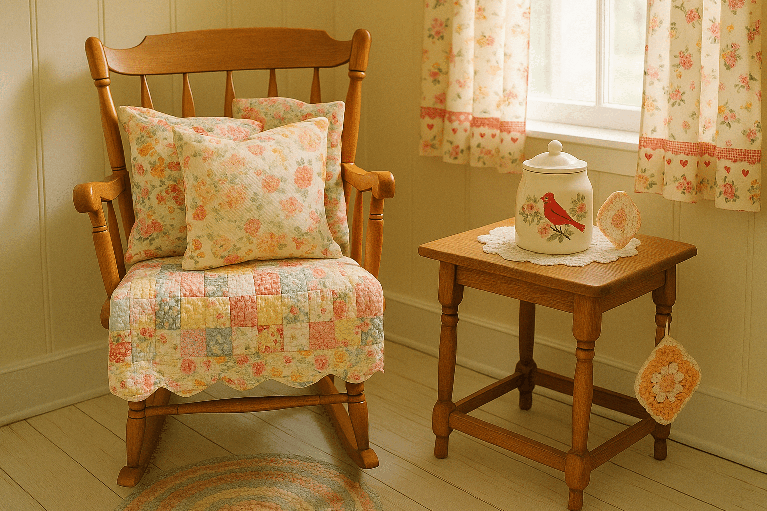 Granny Chic Kitchen Ideas That Work - Cardinal Memorials