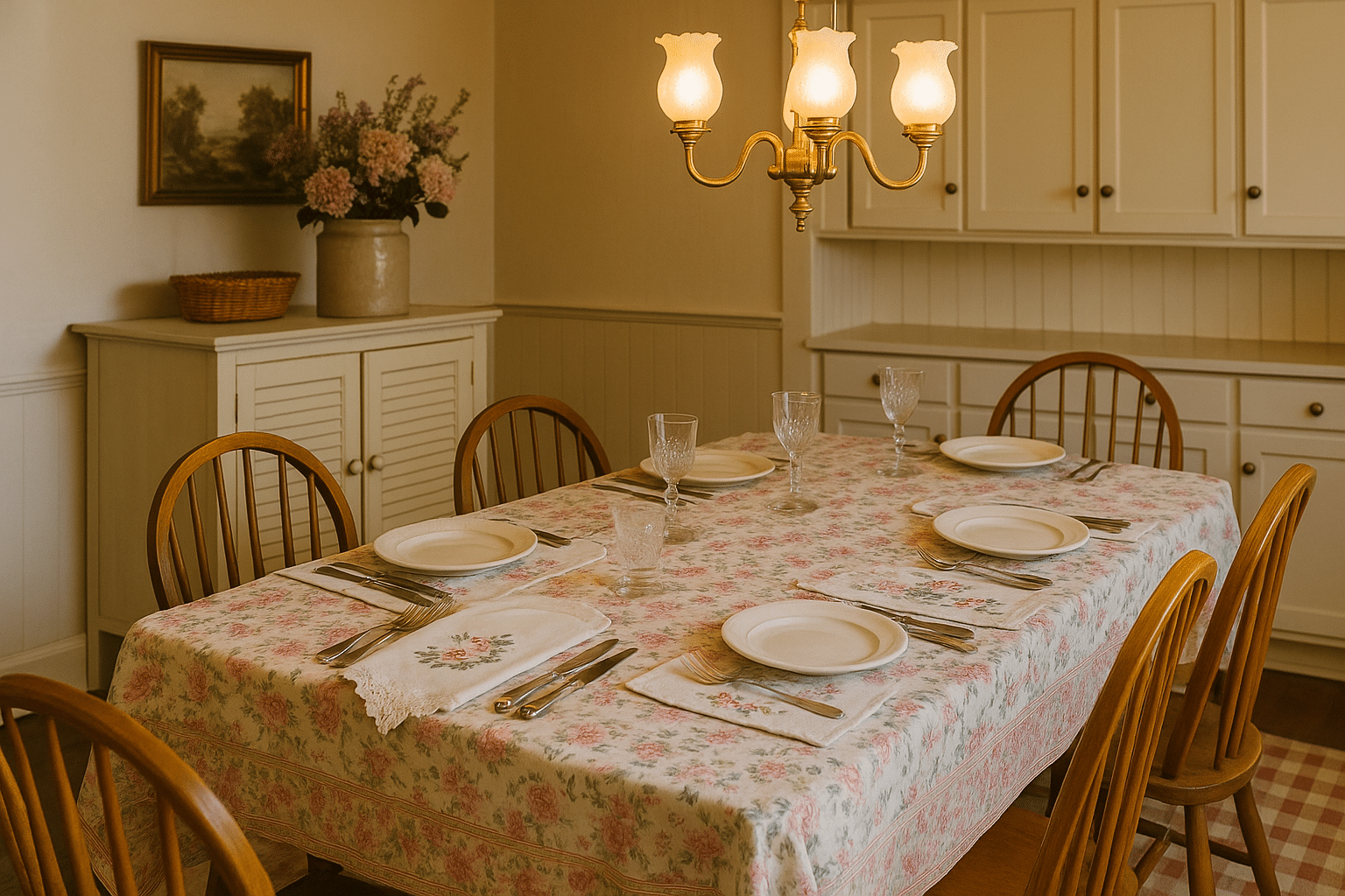 Granny Chic Kitchen Ideas That Work - Cardinal Memorials